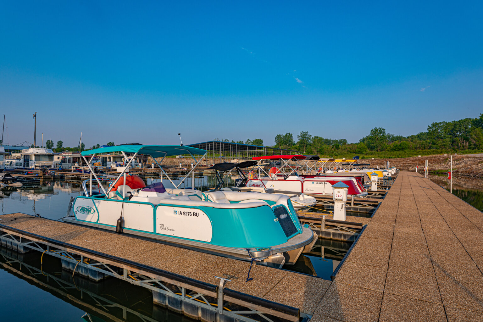 Slips, Boat Slips, Transient Slips, Covered Slips | Saylorville Lake Marina